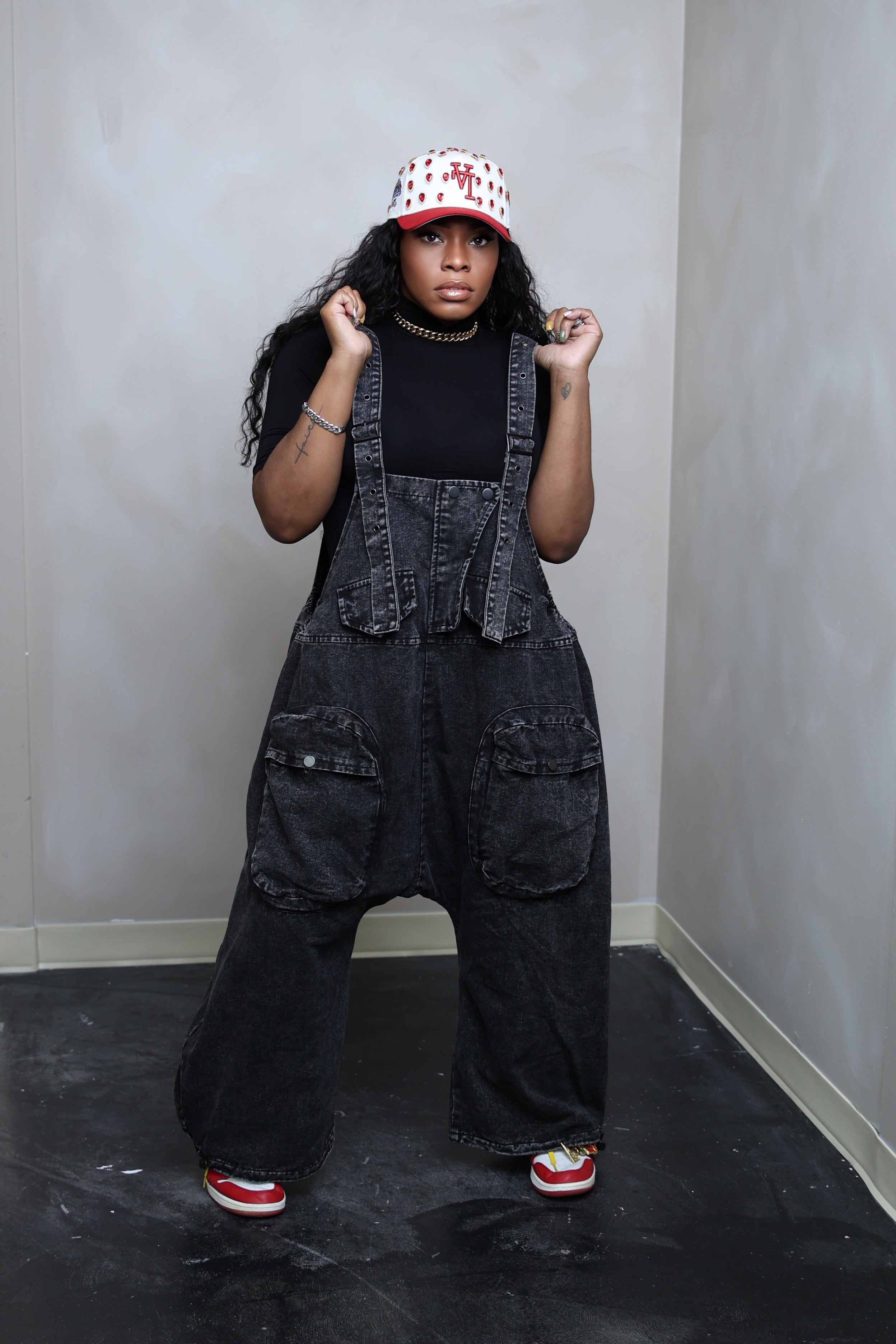 Big E Slouch Overalls (One Size - 3X) – ELEVATE & Co.